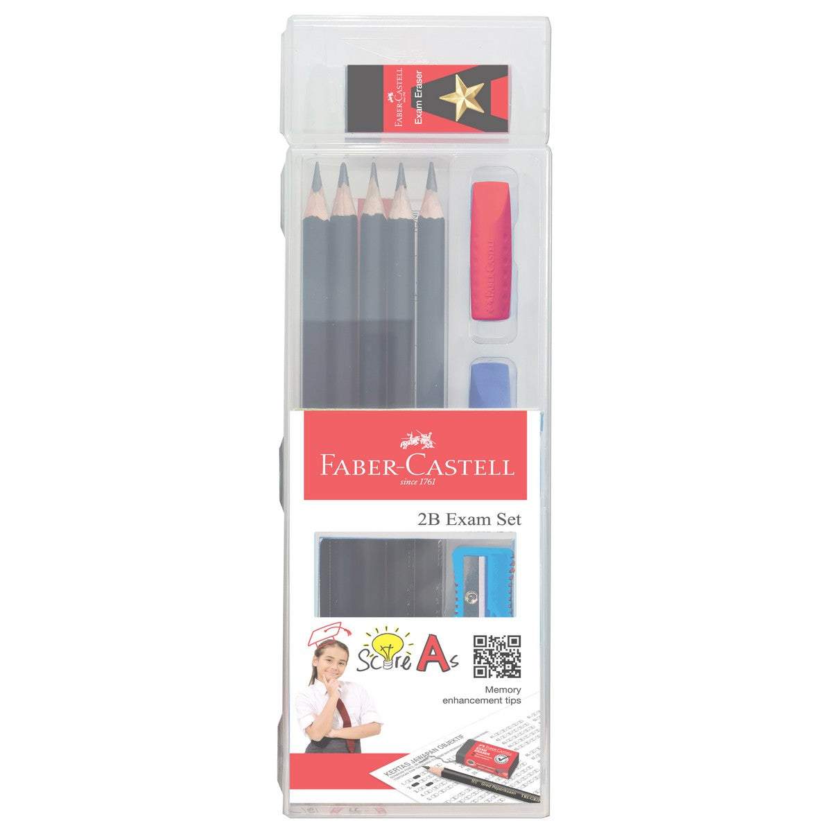 Tri-Grip 2B Exam Set In 2-Cover Case – Faber-Castell Malaysia