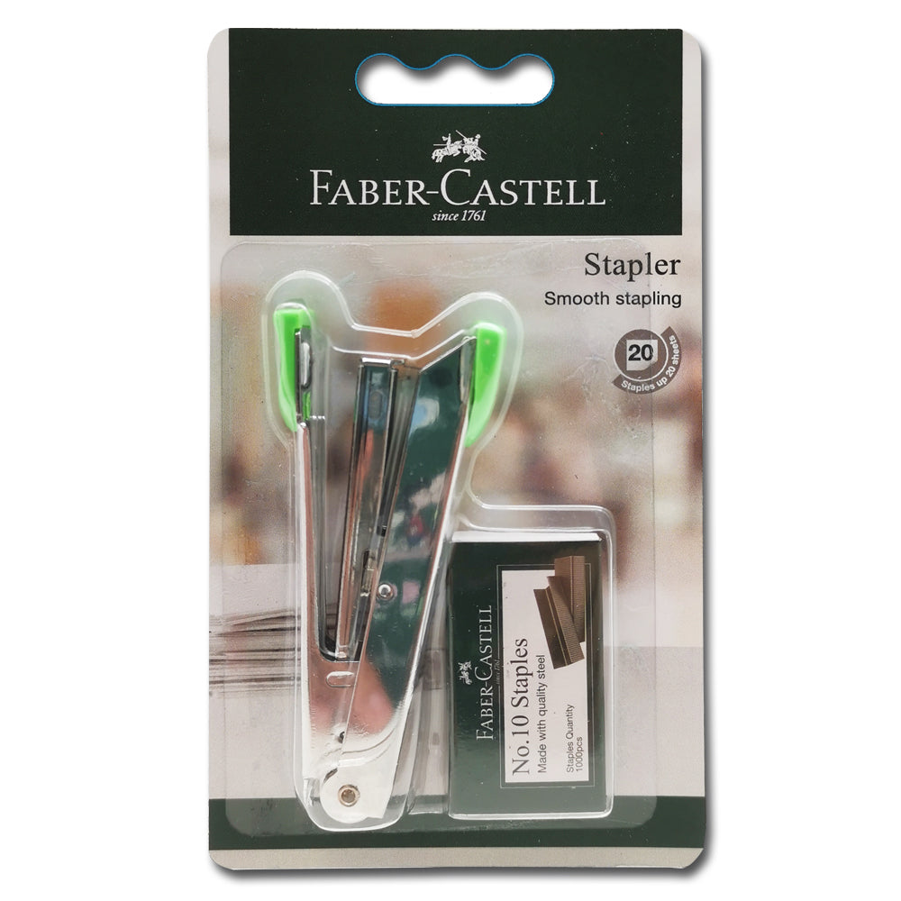 Stapler No. 10 Green 1x BC – Faber-Castell Malaysia