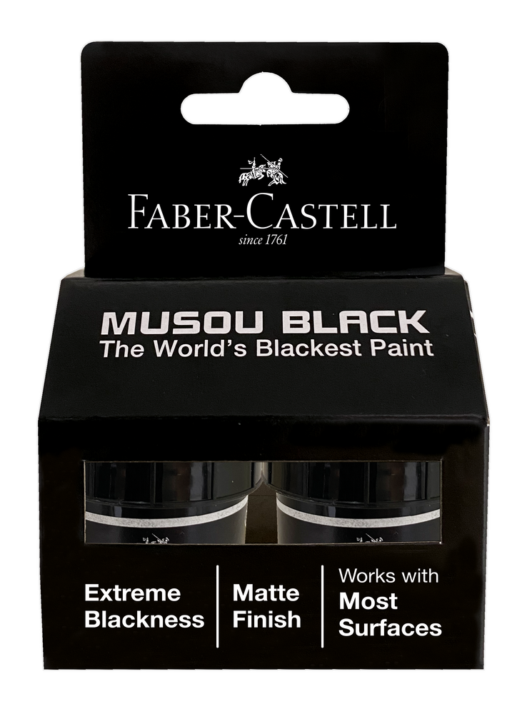 Musou Black Paint 15ml, Pack of 2 – Faber-Castell Malaysia