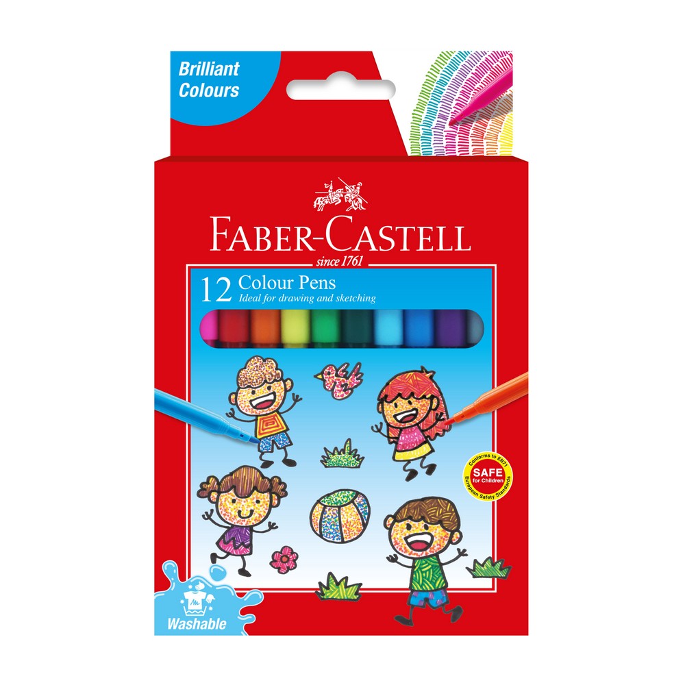 Fibre-Tip Colour Pen 12 – Faber-Castell Malaysia